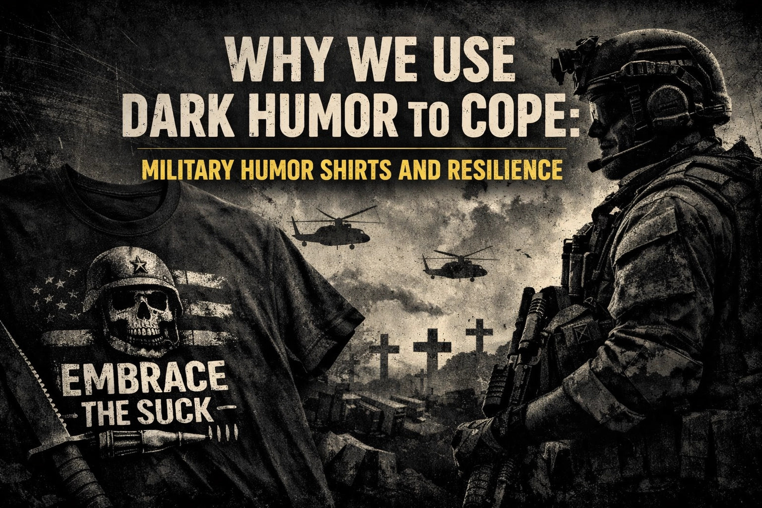 Why We Use Dark Humor to Cope: Military Humor Shirts and Resilience ...
