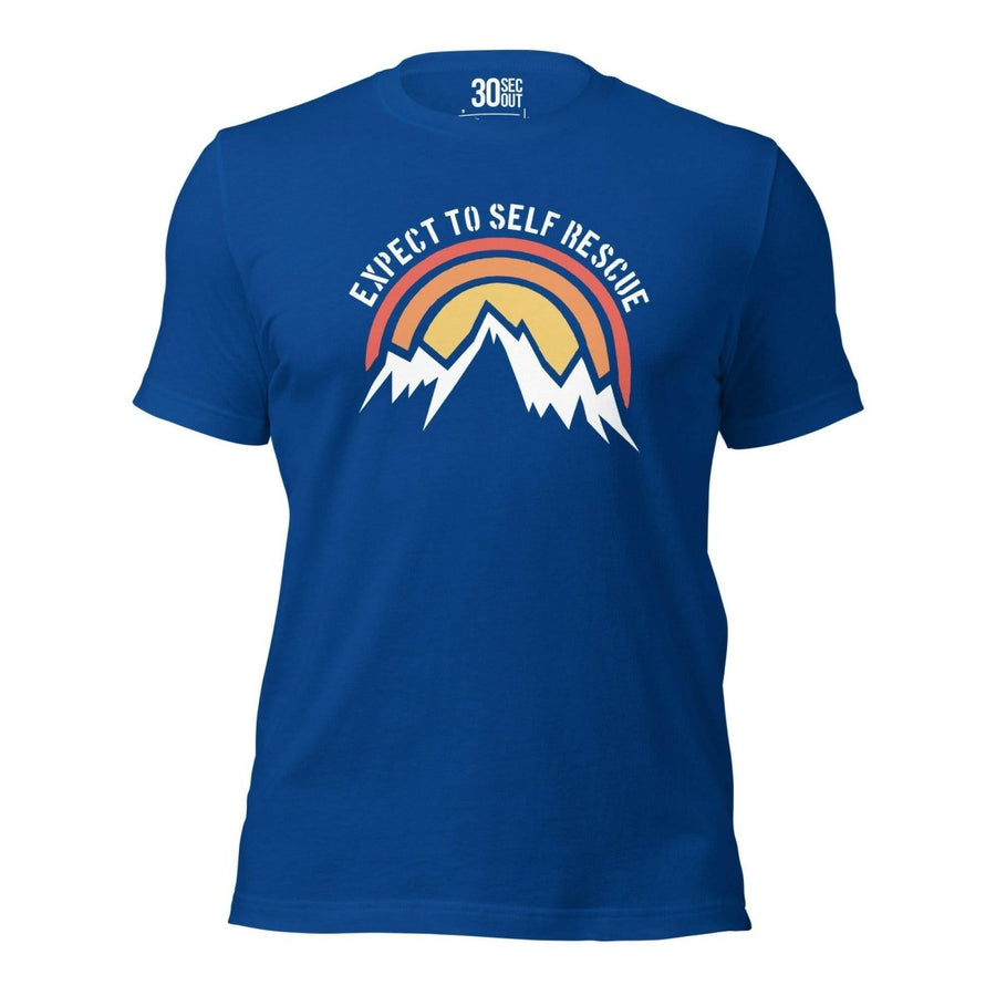 T-shirt - Expect To Self Rescue – Thirty Seconds Out